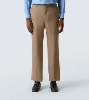 Auralee Wool Gabardine Suit Pants