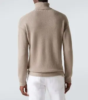 Loro Piana Tyne Cashmere Turtleneck Sweater