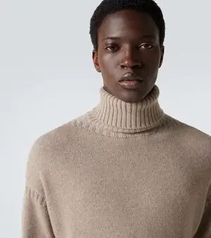 Loro Piana Tyne Cashmere Turtleneck Sweater