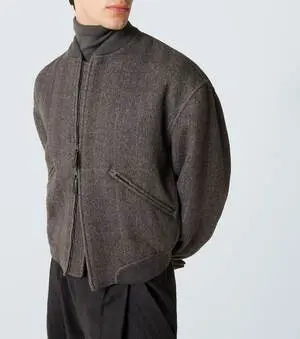 Giorgio Armani Cashmere Bomber Jacket