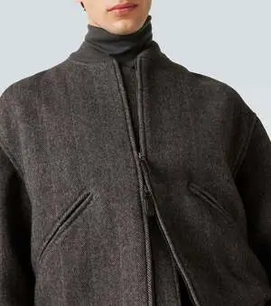 Giorgio Armani Cashmere Bomber Jacket