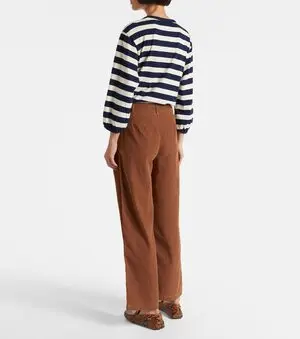 Velvet By Graham & Spencer Gail High-rise Straight Pants