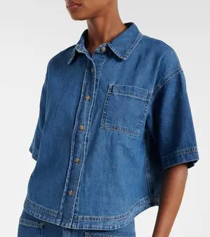 Velvet By Graham & Spencer Kaddy Denim Shirt