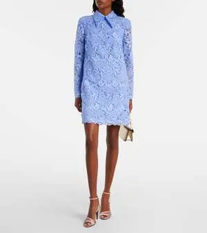 Carolina Herrera Lace Minidress