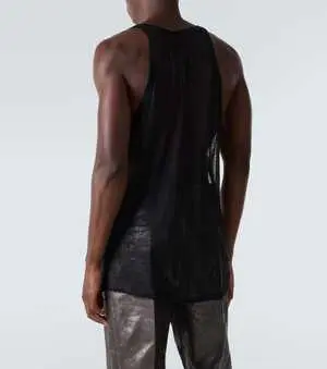 Rick Owens Wool-blend Sleeveless Top