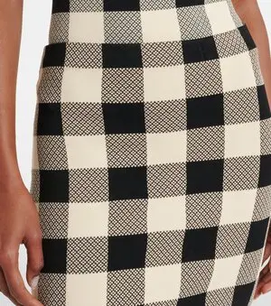 Posse Pippa Checked Maxi Skirt - Multicoloured