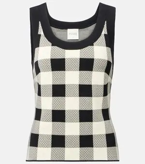 Posse Pippa Checked Tank Top - Multicoloured