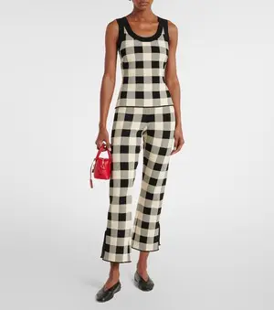 Posse Pippa Checked Tank Top - Multicoloured