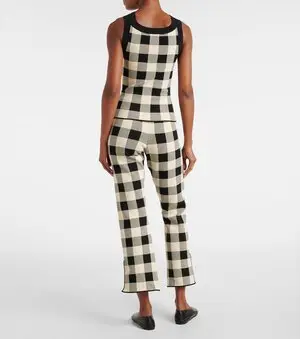 Posse Pippa Checked Tank Top - Multicoloured