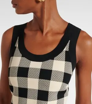 Posse Pippa Checked Tank Top - Multicoloured