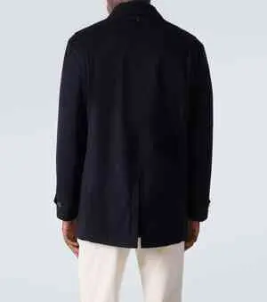 TOD'S Technical Virgin Wool Coat
