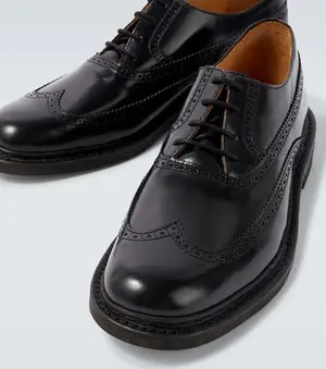Our Legacy Brogue Parade Leather Derby Shoes