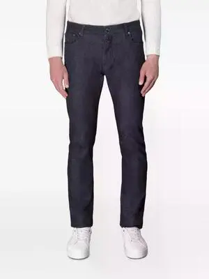 MOORER Slim-fit Five-pocket Jeans