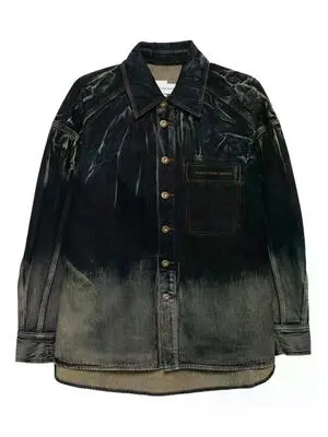 FENG CHEN WANG Gradient Denim Jacket