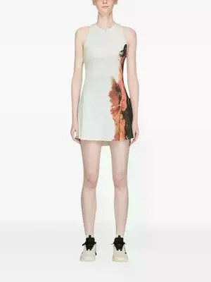 Y3 Abstract-print Mini Dress