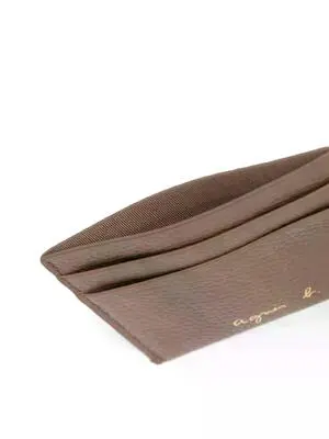 AGNÈS B. Leather Cardholder