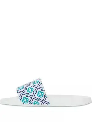 Casablanca Monogram Flip Flops