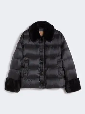 Max Mara Padded Jacket In Water-repellent Fabric