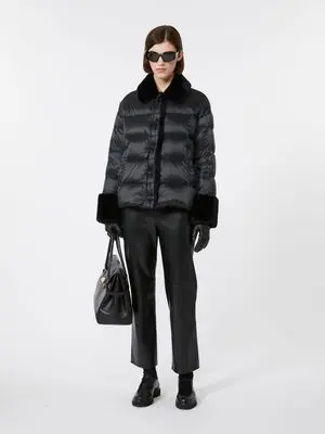 Max Mara Padded Jacket In Water-repellent Fabric