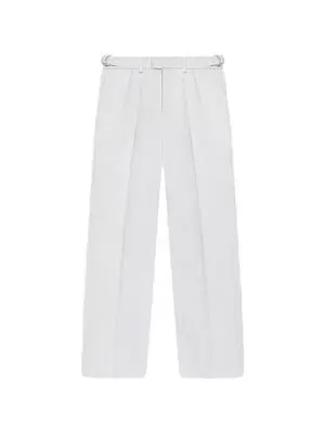 Manière De Voir Pierre Twin Pleat Tailored Trousers - Grey