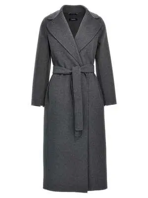 Max Mara Poldo Wool Coat Gray