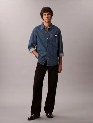 Calvin Klein Denim Classic Button-down Shirt