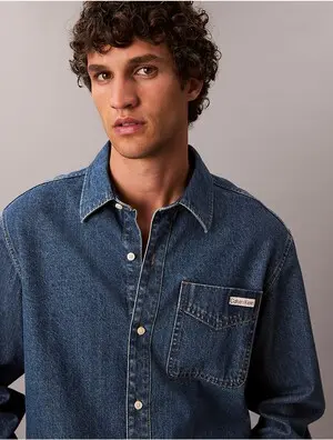 Calvin Klein Denim Classic Button-down Shirt
