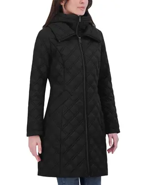 Tahari Laura Quilted Coat
