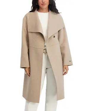Tahari Coco Coat - Oatmeal
