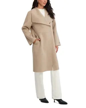 Tahari Coco Coat - Oatmeal