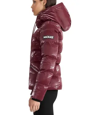 Mackage Madalyn Glo Down Jacket - Garnet