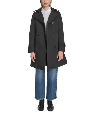Cole Haan Double Breasted Trench Coat