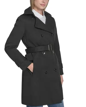 Cole Haan Double Breasted Trench Coat