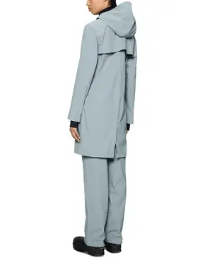 Rains Suva Hardshell Long Jacket - Pool