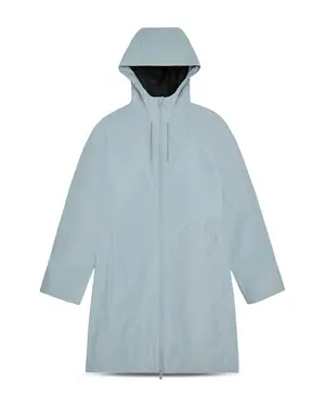Rains Suva Hardshell Long Jacket - Pool