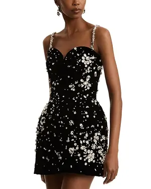Oscar De La Renta Embellished Dresses