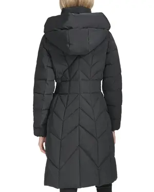 Cole Haan Hooded Puffer Coat