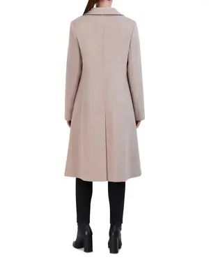 Cole Haan Flared Button-front Coat