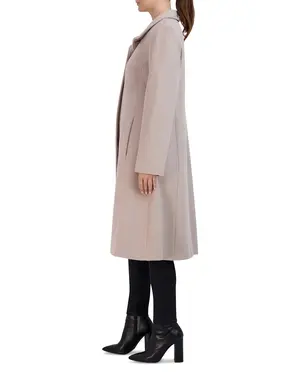 Cole Haan Flared Button-front Coat