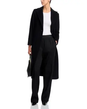 Cinzia Rocca Notch Collar Long Coat