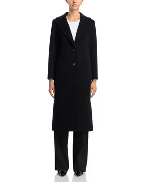 Cinzia Rocca Notch Collar Long Coat
