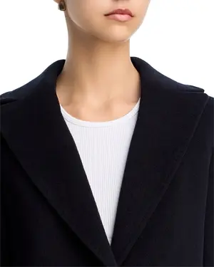 Cinzia Rocca Notch Collar Long Coat