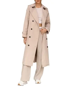 Avec Les Filles Belted Trench Coat