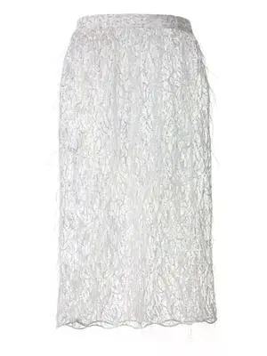 ALMAZ Sequin-embellished Midi Skirt