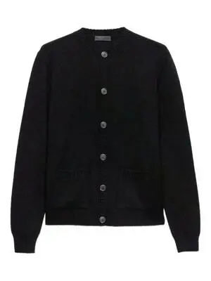 Prada Cuffed Cardigans For Men