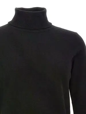 KANGRA Turtleneck Sweater - Black