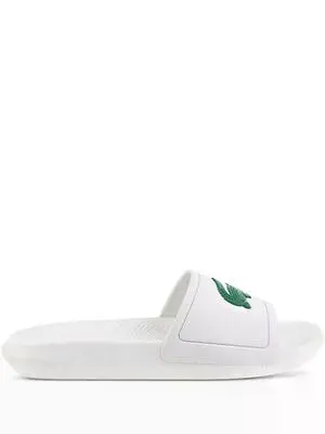 Lacoste Croc Effect Slides Slipper