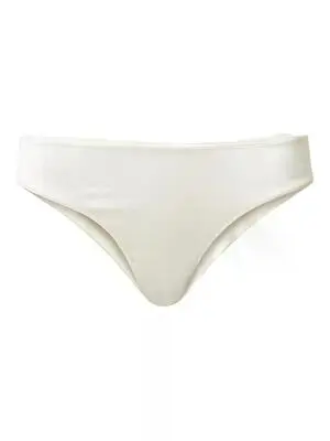 TWINSET Satin-effect Brazilian Briefs - White