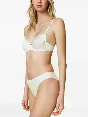 TWINSET Satin-effect Brazilian Briefs