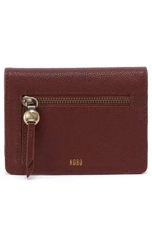Hobo Small Hutton Leather Bifold Wallet